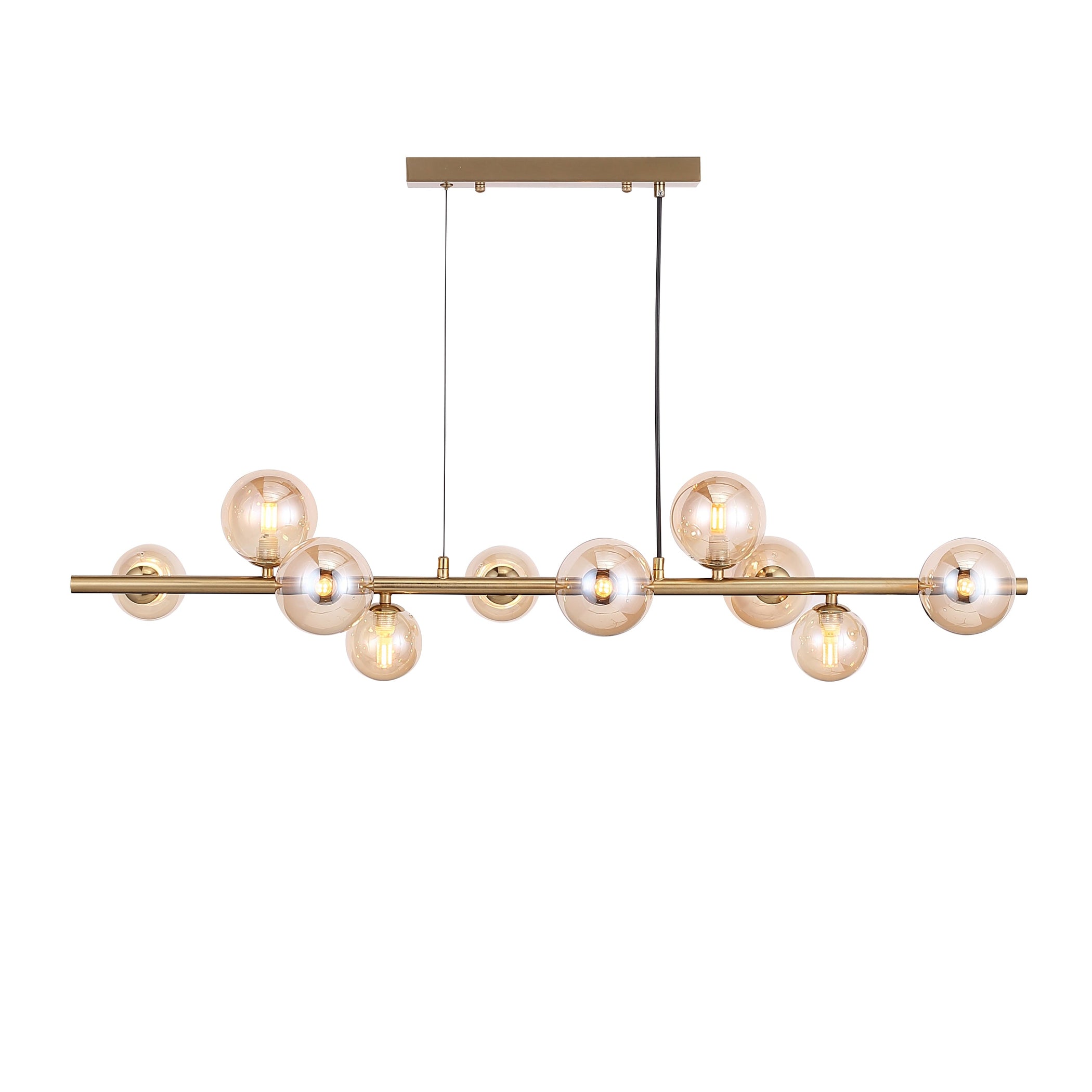 Valencia Langbordspendel Messing/Amber – OutletLamper.dk