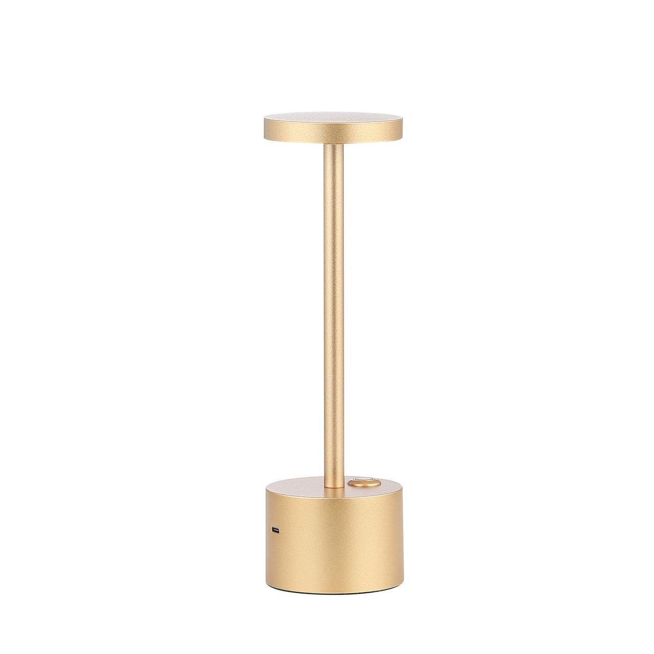 Bologna Mini LED Trådløs Bordlampe Messing – OutletLamper.dk