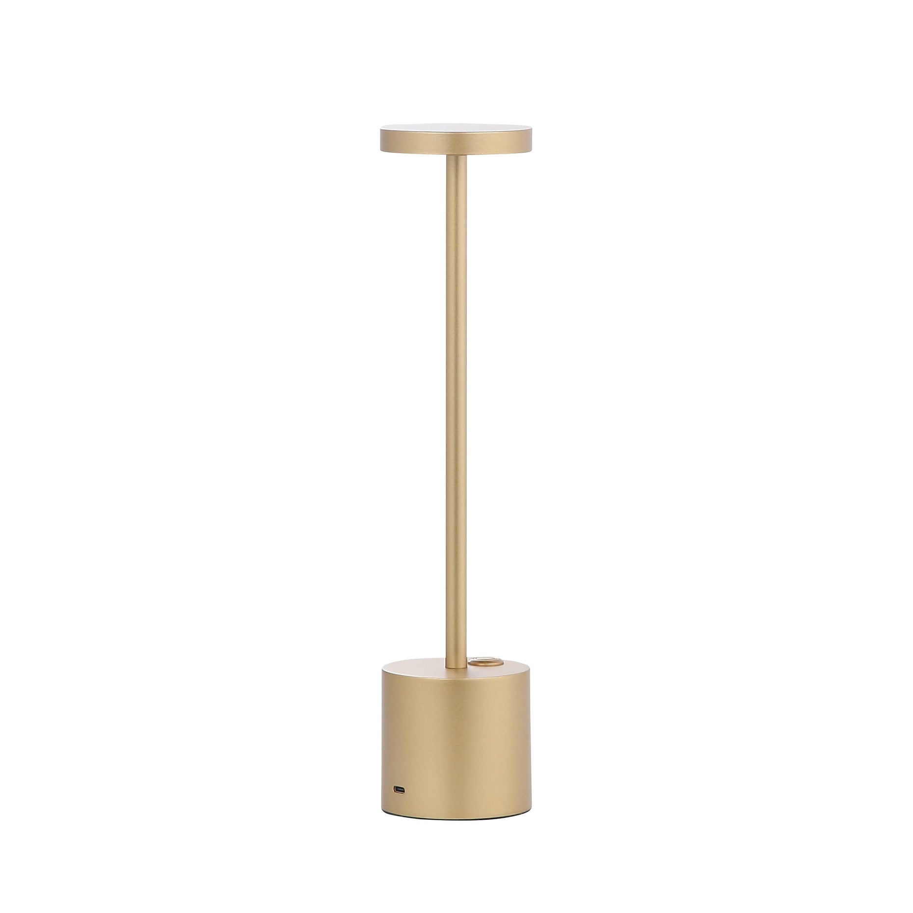 Bologna LED Trådløs Bordlampe Messing – OutletLamper.dk