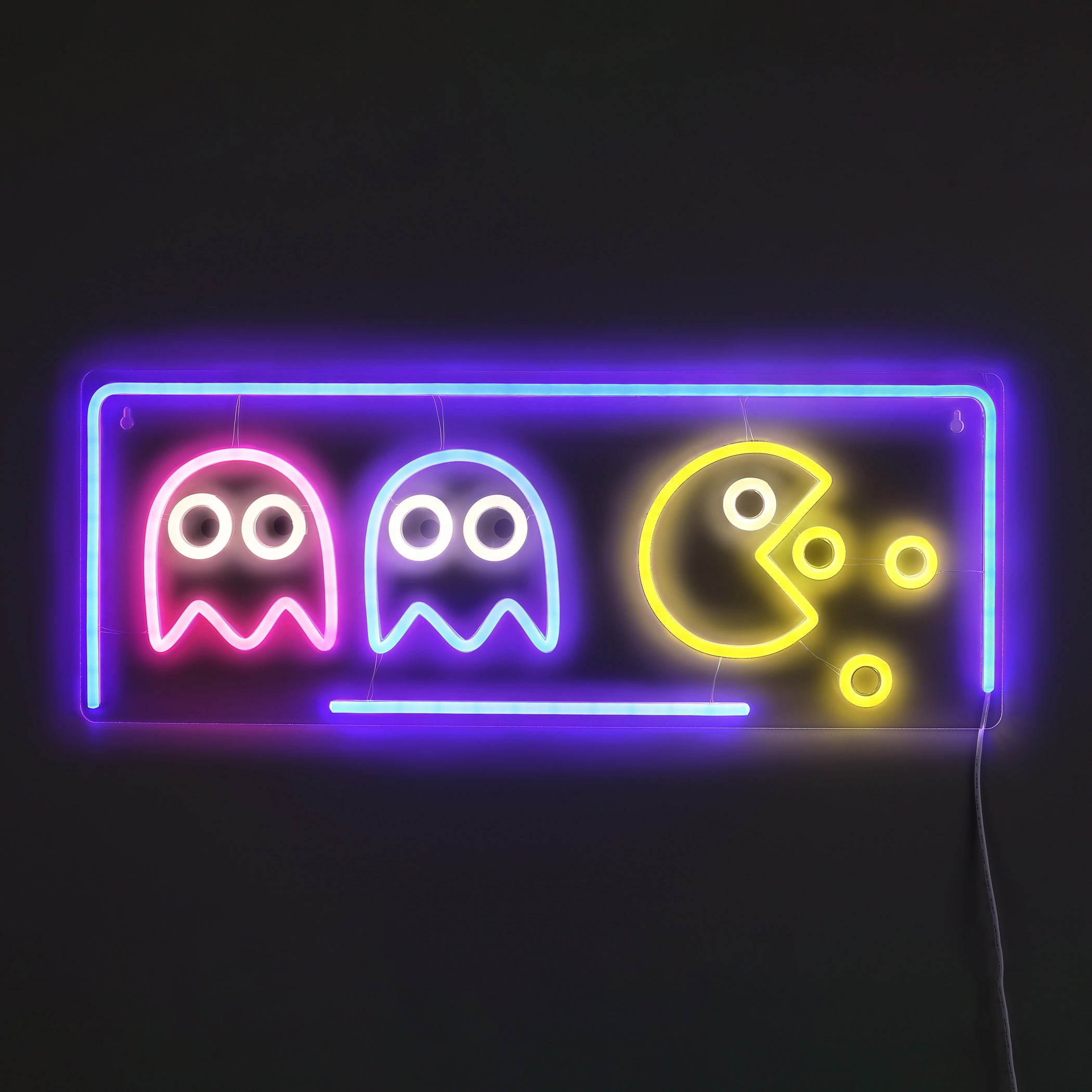 Pacman Neon Væglampe – OutletLamper.dk