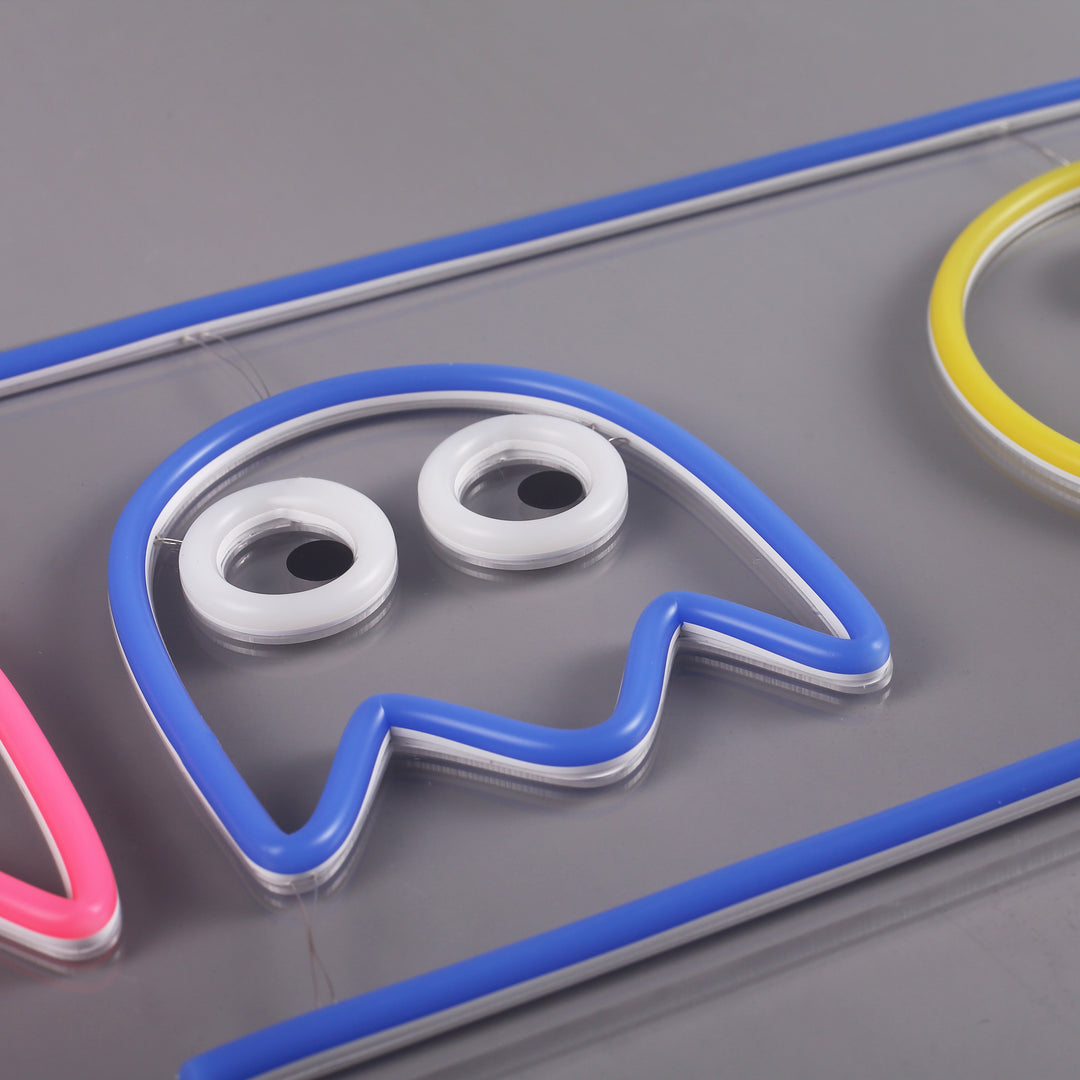 Pacman Neon Væglampe – OutletLamper.dk